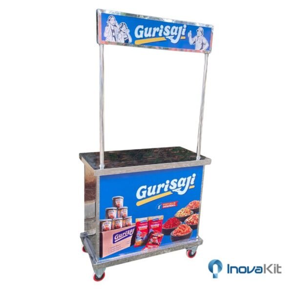 Booth Stainless Portable Cocok untuk Kuliner & Pameran | InovaKit