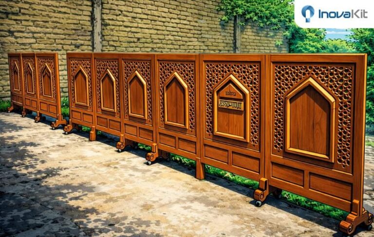 Pembatas Shaf Kayu untuk Masjid: Plus Minus & Solusi